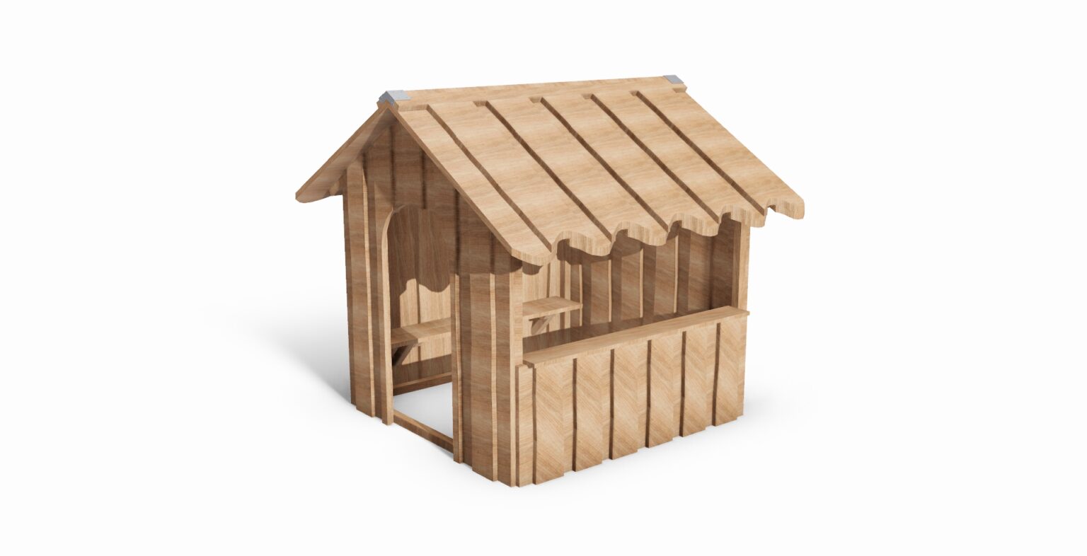 Asterix short house without flooring – Söve AB